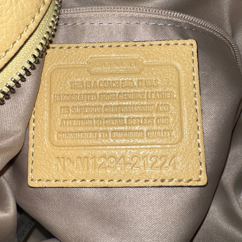 Coach Isabelle Madison Leather Shoulder Bag - Gem